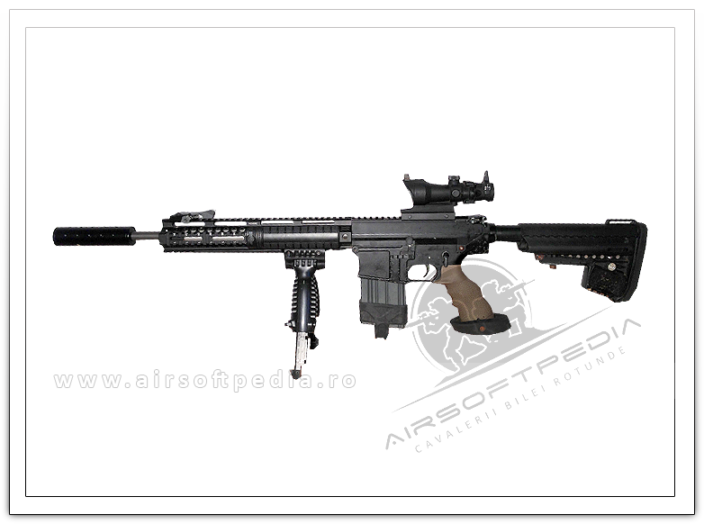 Portofoliu SR-25 custom DMR - AirsoftPedia.ro